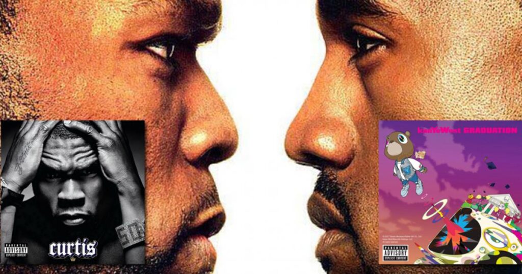 Le duel commercial mythique entre 50 Cent et Kanye West - RapCity